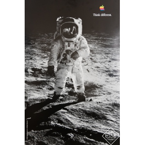 Affiche ancienne Think Different - Apple 1997