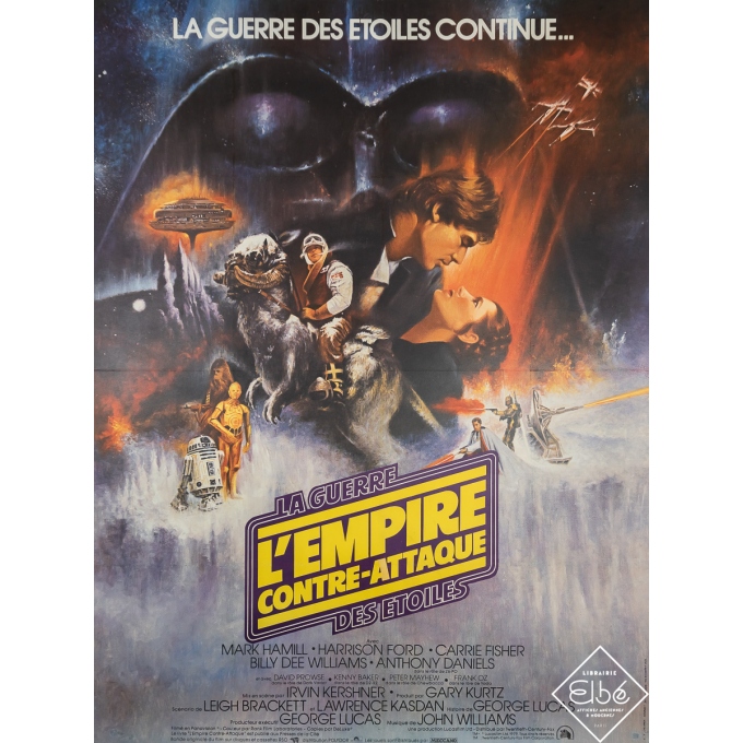 Vintage poster Star Wars - the Empire Strikes Back 1981